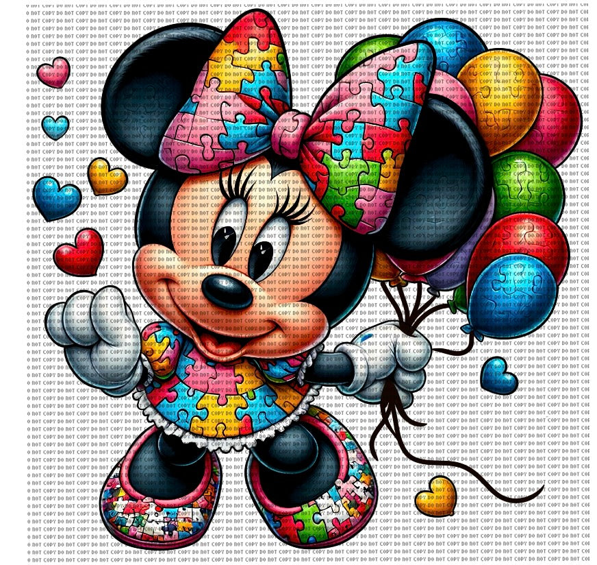 Minnie Autism – WandaKreates