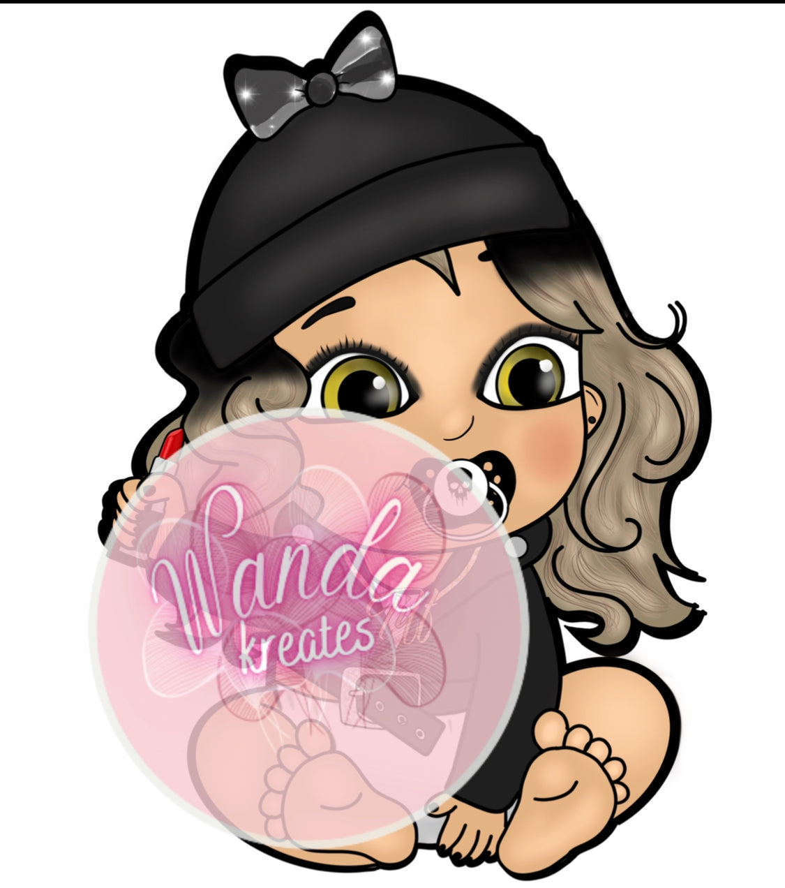 Baby Tiffany Kids HTV – WandaKreates
