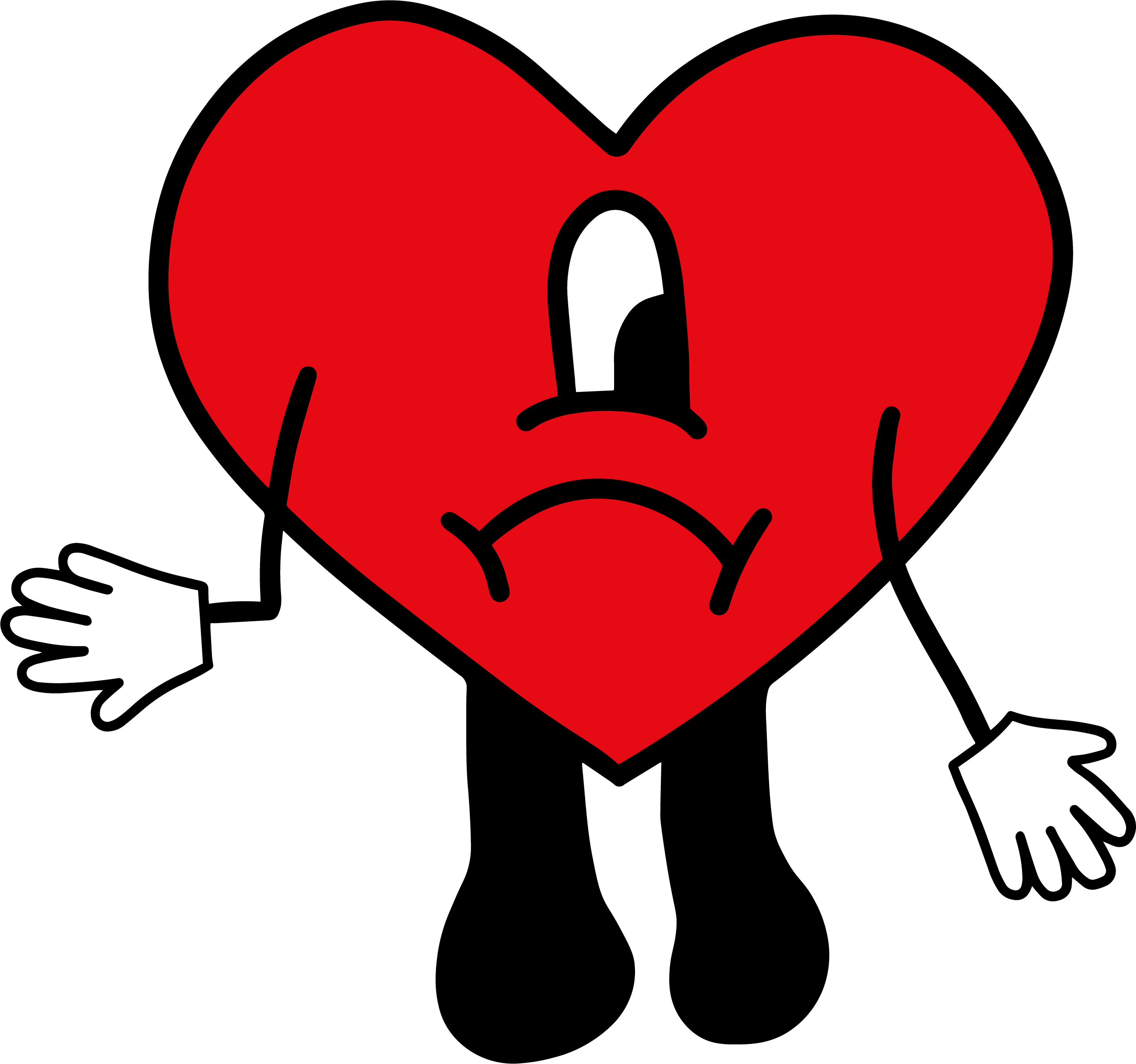 Bad Bunny Heart cup vinyl – WandaKreates